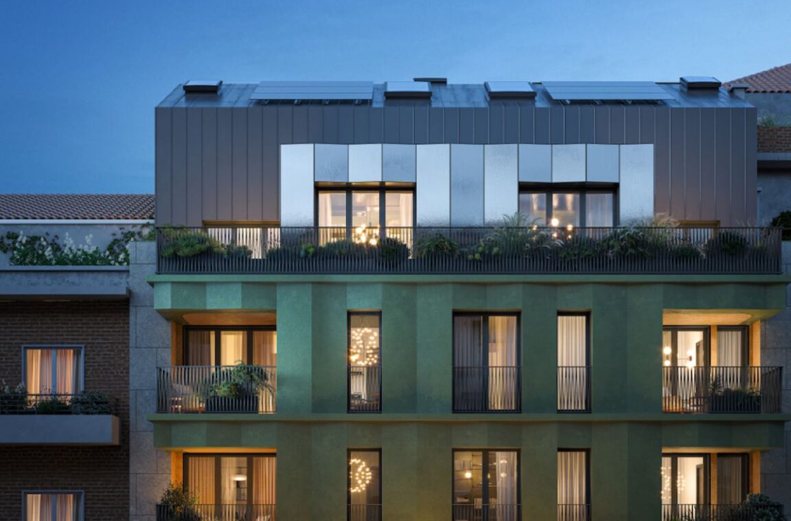 In finitura a Milano il complesso residenziale Armance